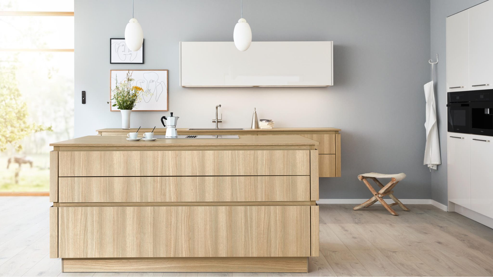 Raum Kitchens - Custom-made German cabinets.